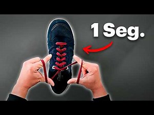 Cómo Atar Cordones Rápido [EN 1 SEGUNDO] 👟🔥