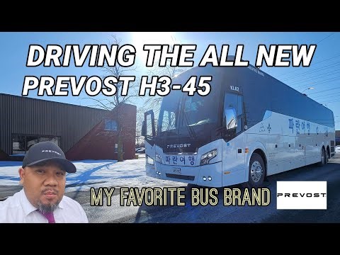 Driving The All New Prevost H3 45