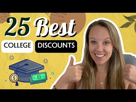 Discounts for College Students: 25 of the BEST!