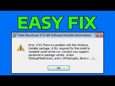 How To Fix There is a Problem with This Windows Installer Package A DLL Required for This Install