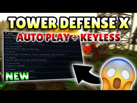 *NEW* Tower Defense X Script ( AUTO PLAY ) 2026