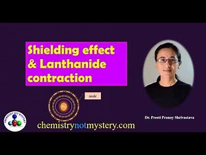 Shielding effect and lanthanide contraction