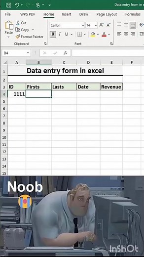 Data entry form #ytshorts #dataextractor #excelshortcuts #dataanlysis #exceltips #excel