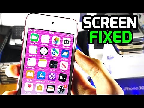 iPod Touch Screen NOT Responding To Touch / Freezing / Unresponsive? How To FIX
