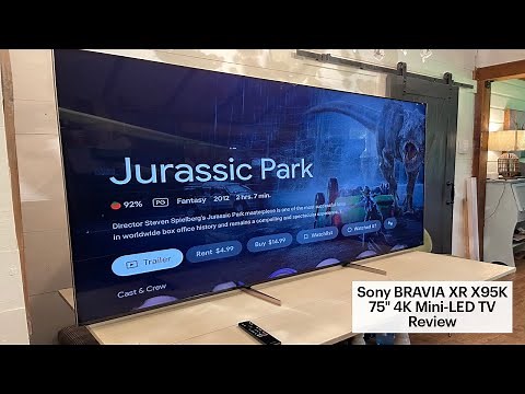 Sony BRAVIA XR X95K 75" 4K UHD Mini-LED TV Review