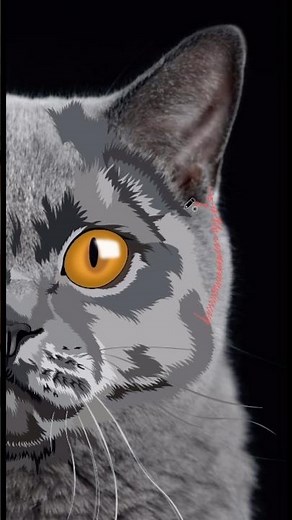 Episode 61😀 Realistic portrait in Adobe Illustrator