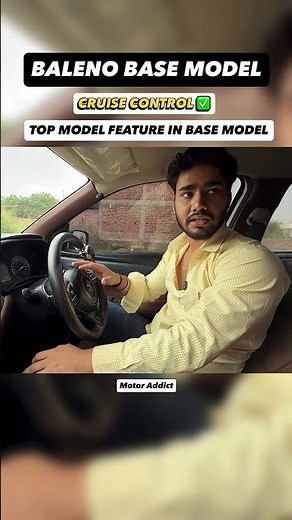 Cruise Control in Baleno Base Model?! 😱 Fully Working