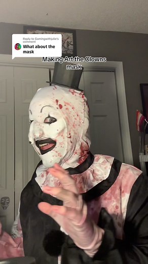 Replying to @Gamingwithjulie I finally finished the terrifier mask, what do you think? #terrifier #terrfiier2 #arttheclown #maskmaking #propmaking #horrortiktok #diy #cosplay #horrortok #creator #propmaker #horrorfilms #horroricon #horrorcosplayer #foryou #forhorrormoviefans #foryoupage #tiktokhalloween #halloweenontiktok #halloween2023 #romanempire #theterrifier #theterrifier2 #VozDosCriadores #screammovie #trending #foryou #scarymovies @lucy @Haley (Taylor’s version) 😍🔥 @En tiiä @S @Sky @kyr