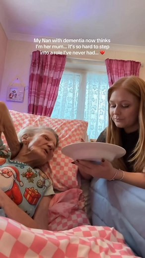 13K views · 518 reactions | With my Nan’s dementia, she has been calling me “Mum” for over two years now. 梁 It really is SO wholesome & special to be called her Mum… knowing how kind & nurturing she was. But, it is still very hard to step into a role in life, that is not yet mine. ✨ Dementia really is such a complex rollercoaster  | Little Jess & Nan Family | Facebook