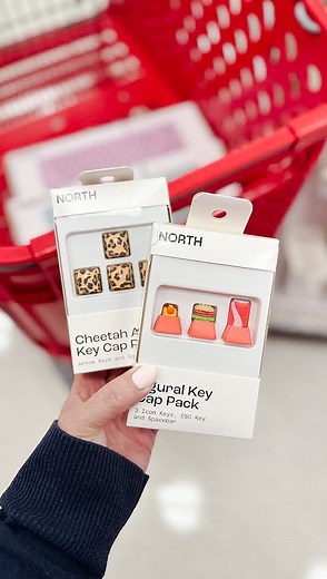 All Things Target | Christy & Allie on Instagram: "Three different keyboard colors, 15 different sets to choose from! 👀 (Not to mention, tons of other desk accessories to browse!) This section was so much fun to look at - comment KEYS down below and check it all out yourself! 🛒"