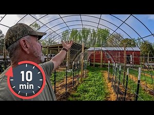 Easy Vegetable Garden Trellis