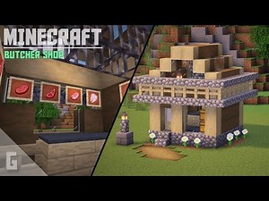 Minecraft Butcher Shop BUILD Tutorial