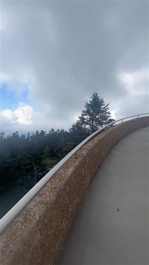 A walk up to the very top of the Smoky Mountains, the observation tower atop Kuwohi (Clingmans Dome). Very steep but paved trail to get here from the parking lot | Smoky Mountain Wildlife