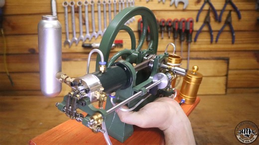 Cool Miniature Stationary Mill Engine