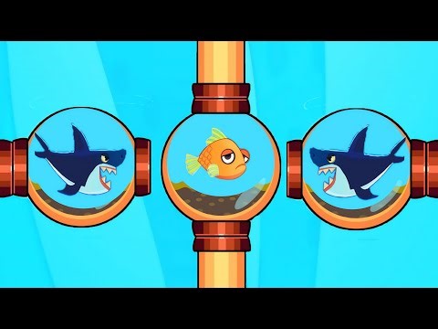 Save the Fish Game | Pull The Pin | Best Mobile Puzzle | Android Gameplay Walkthrough | Part 124
