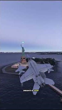 Jatos F-18 invadem os céus de Nova York em missão secreta! | Flight Simulator 2024