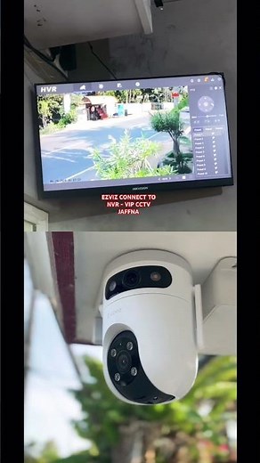 EZVIZ H9C WI-FI CAMERA CONNECT TO HIKVISION NVR - VIP CCTV JAFFNA #cctv #ezvizcamera #hikvision