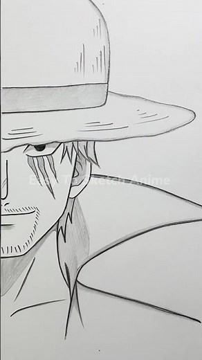 Shanks drawing easy #drawing #shorts