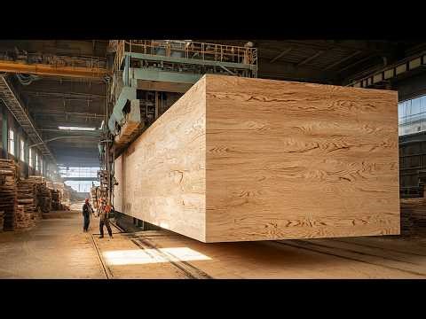 Inside New American Hardwood Sawmill: How Automated Lumber Mill Turns Timber Into Perfect MDF Panels