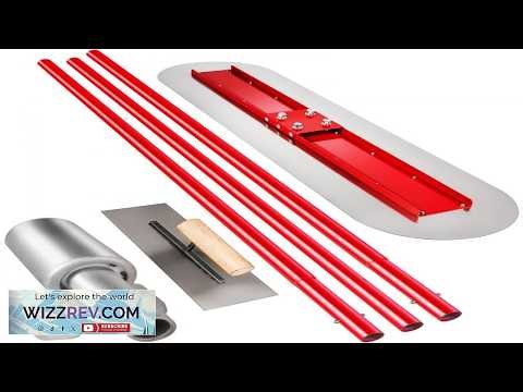 VEVOR Bull Float Manganese Steel Concrete Float 1200x300mm Concrete Float Tool Cement