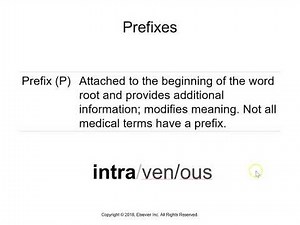Exploring Medical Language 10th ed - CHAPTER 1 Lecture/Slides