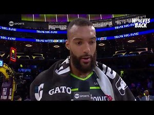 Rudy Gobert Interview After Playoff SERIES WIN In Game 5 Against Los Angeles Lakers | 04.30.25
