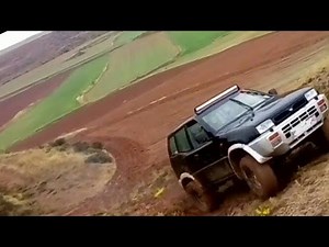 Nissan Terrano II - TD27 power - Mud hill climb - 4x4 offroad