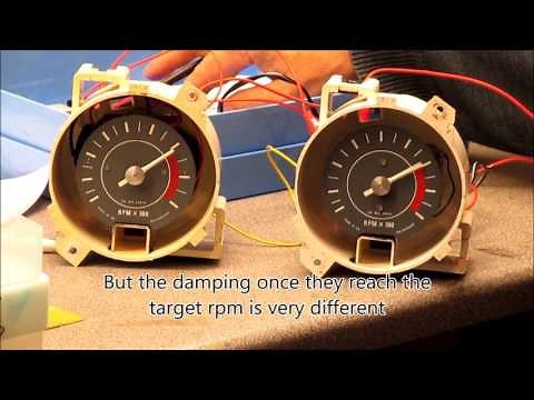 Comparison of Converted RVI and RVC Tachometers