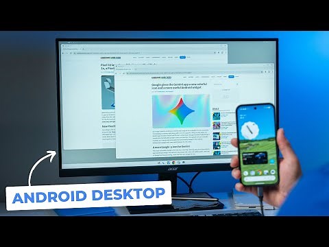 First Look! Testing Out Android 16's New Desktop Mode