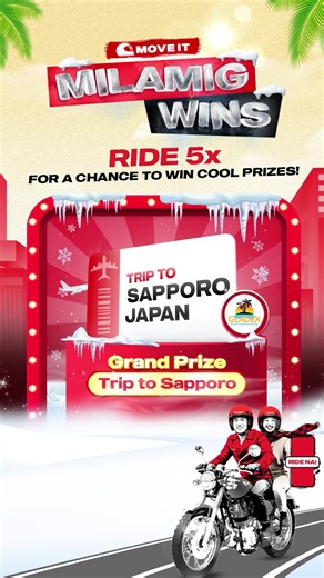 88 reactions | Ride Move It 5x this summer for a chance to win MILAMIG prizes like Japan trips, fans, and more! Terms apply. Visit moveitmilamigwins.com! | Move It | Facebook