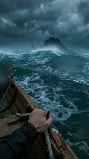 POV: Lost in a Storm at Sea 🌊⚡ | GoPro Survival Footage