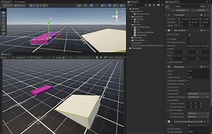 I am trying to make arcade style car controller and currently working on suspension but when I hit play my car starts to get dragged to left