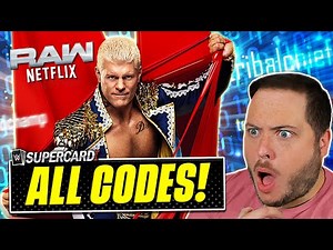 I Found ALL 18 Special LOCKER CODES! RAW on NETFLIX Event! | WWE SuperCard