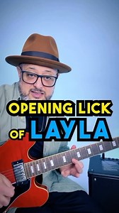 153K views · 1.8K reactions | Every guitarist dreams of playing that intro! In this quick lesson, I’ll break down the opening lick of Eric Clapton’s legendary “Layla” so you can finally nail it. Whether you’re a beginner trying it for the first time or polishing your phrasing, this will get you closer to Clapton’s sound instantly. | Marty Schwartz | Facebook