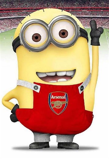The only reaction I want from Arsenal after Christmas🤣 #arsenal #minions #mancity #footballtiktok #arsenalfc
