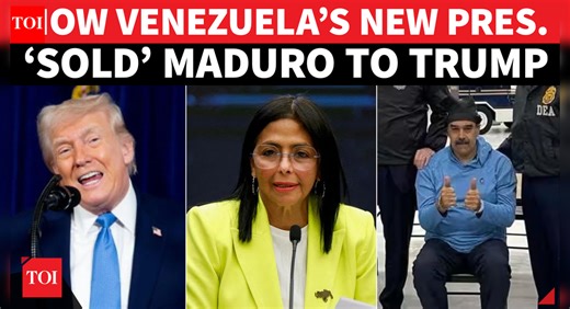 Maduro’s Inner Circle ’FLIPPED THE SCRIPT’; How Rodriguez ‘SECRETLY SOLD’ Venezuela Pres. To Trump