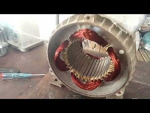 🔧 2 HP Single Phase Motor Rewinding & Connection Guide | Step-by-Step Tutorial