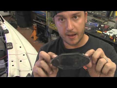 How to install wiring on Lund Bull Bar w LED Light Bar Dodge Ram PT 3