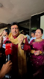 2.5M views · 211K reactions | ”agar number one banna hai zindagi mein…” govinda says a few shabds as wifey sunita ahuja looks on. welcome celebrations for bappa are underway at his pad | Voompla | Facebook