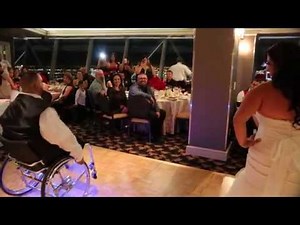 BEST WHEELCHAIR WEDDING FIRST DANCE (GROOM IN WHEELCHAIR) MIKE & CYNDI 11.22.14