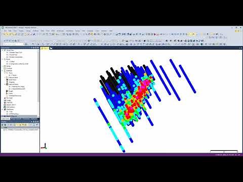 Micromine Variogram Modelling 1