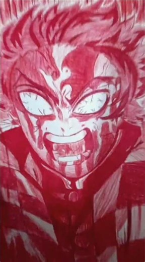 draw tanjiro kamado ☀️👃
