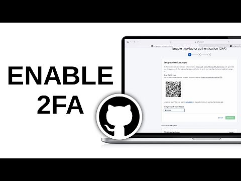 How to Enable 2 Factor Authentication on GitHub