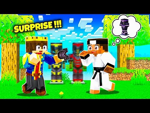 I SURPRISED JACK With LEGENDARY ARMOUR In Minecraft HARDCORE 😱