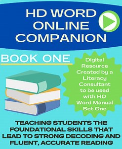 HD Word Online Companion | Book One  | Science of Reading | Decoding | Google