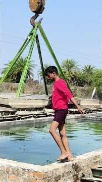 RE Panel putting in curing pond