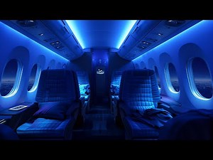 Soothing Airplane Engine Sound for Deep Sleep | Focus, Sleep, Relax | 10 Hours