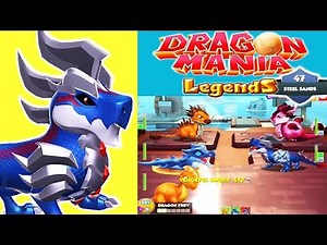 Dragon Mania Legends (Gameloft) : Defeating Mutant & Ragnarok Dragons at Steel Sands (Quest 47)