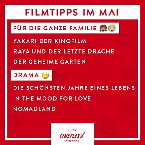 Das sind unsere Filmhighlights im Mai in unseren Arthouse Kinos! Da ist für jeden etwas dabei! Welche Filme wollt ihr euch ansehen? 🤗 | Cineplexx