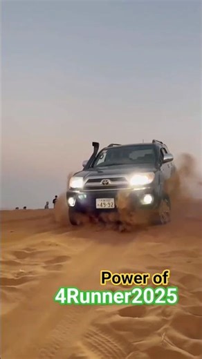 Black 4Runner’s Epic Desert Jump | Car vs Car Shorts